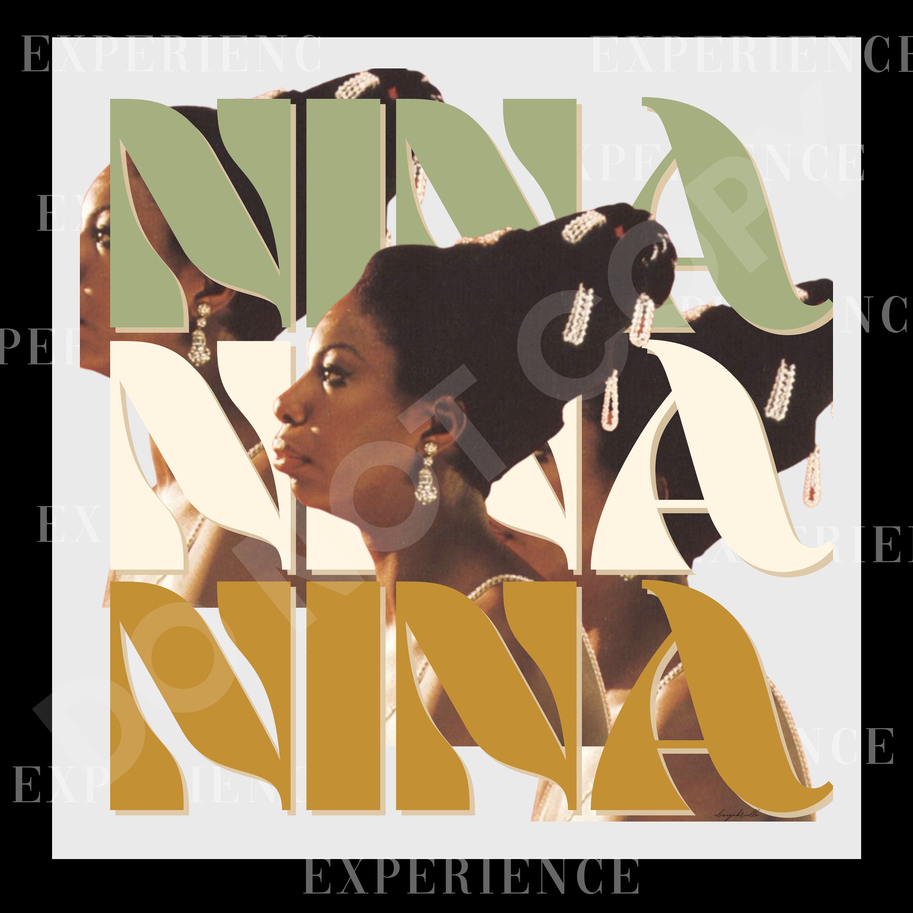 Nina Simone PNG - Etsy