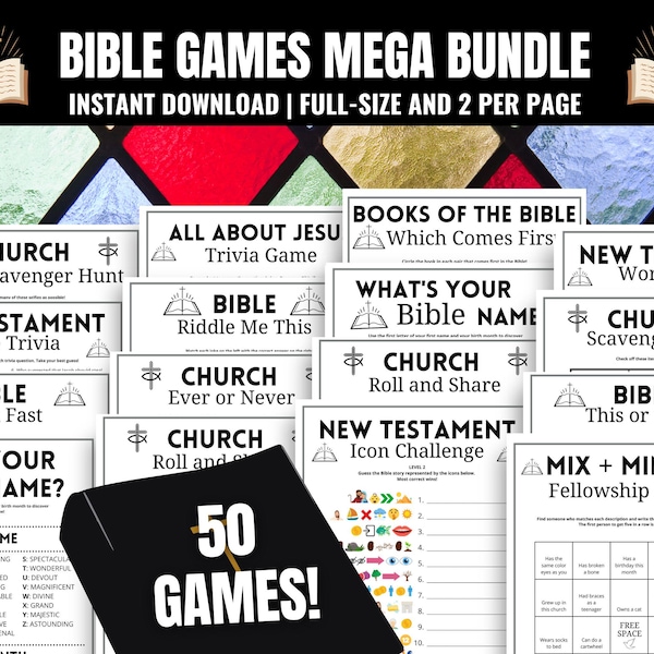 Bible Games - Etsy
