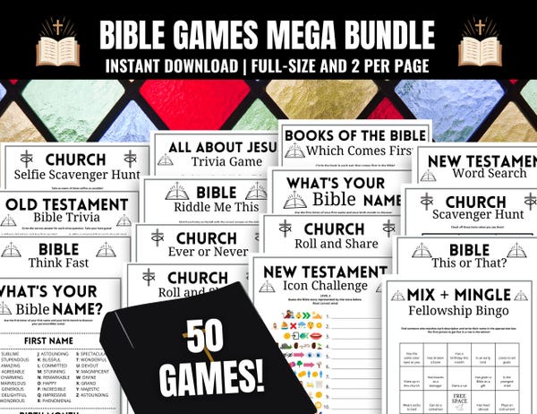 Bible Friendly Feud, Bible Games, Church Family Feud, Bible Family Feud ...
