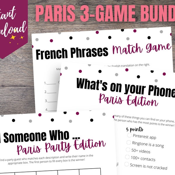 Parisian Birthday - Etsy