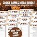 Milk and Cookies Word Search. Birthday Party Game. Milk & Cookies Theme ...