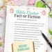 Bible Easter Fact or Fiction Game, Religious Easter Quiz for Sunday ...