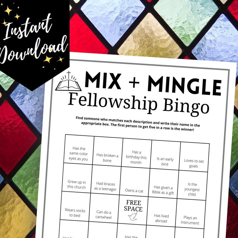 Get to Know You Bingo - Etsy
