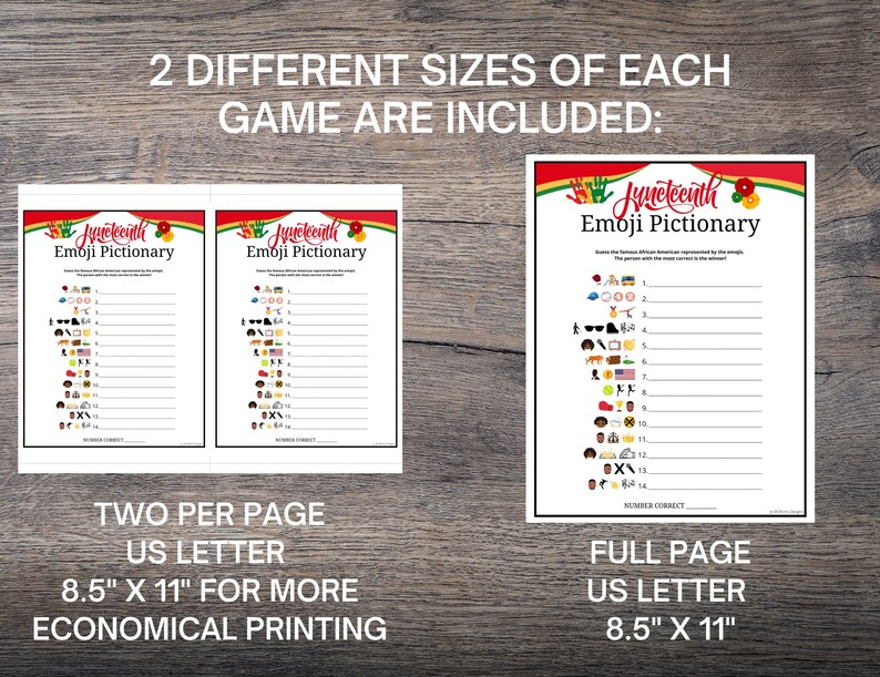 Juneteenth Games MEGA Bundle: 35 Fun Activities and Icebreakers ...