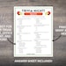 Printable Trivia Games MEGA Bundle: 16 Categories for Pub Trivia Night ...