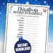 Bible Christmas Word Scramble Game: Nativity Activity (PDF Download) - Etsy