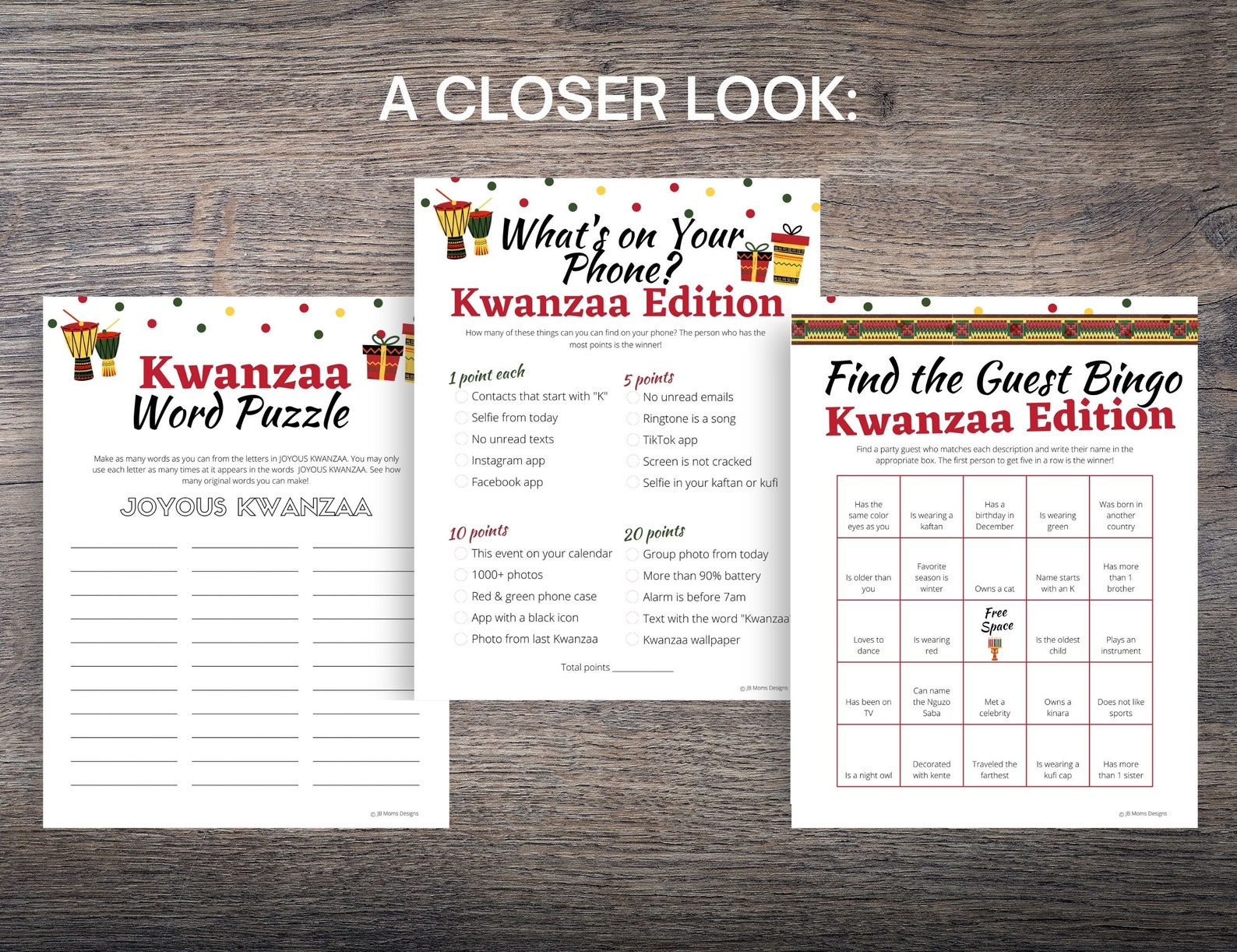 Kwanzaa 12-game MEGA BUNDLE for Kids & Adults Kwanzaa - Etsy