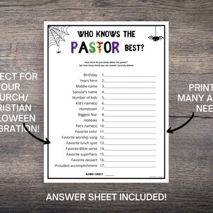 Halloween Bible Games Bundle, Christian Halloween Games, Halloween ...