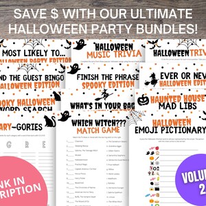 Halloween Candy Match Game, Candy Slogan Trivia Game, Halloween Candy ...