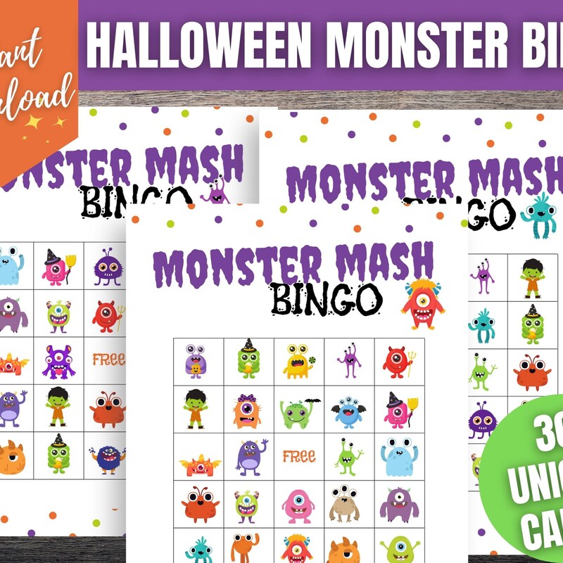 Halloween Bingo - Etsy
