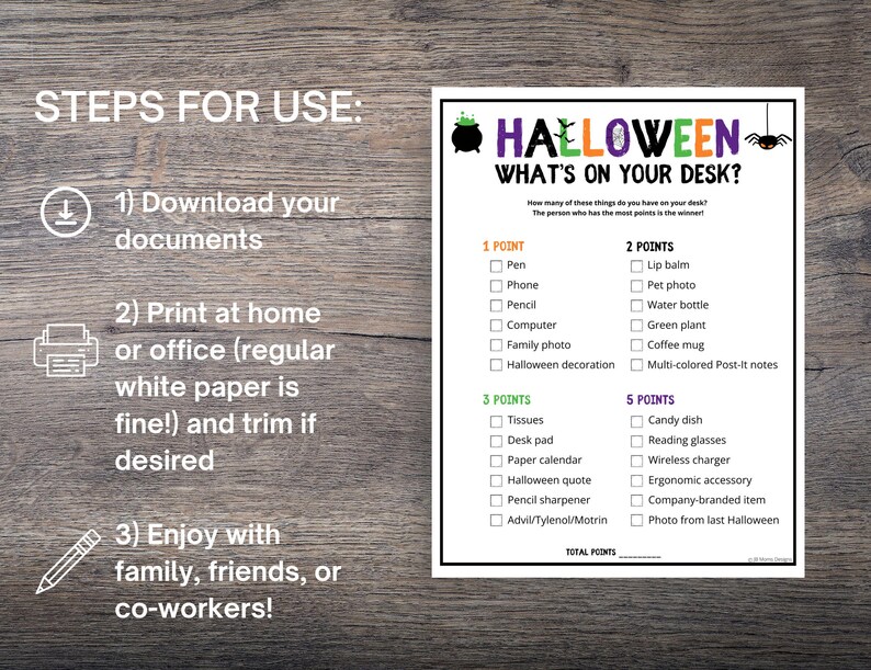 Halloween Office Party Games MEGA Bundle: 40 Games, Activities and ...