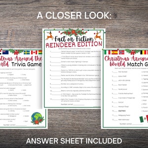 Christmas Trivia Games MEGA BUNDLE: Printable Holiday Quizzes for Teens ...