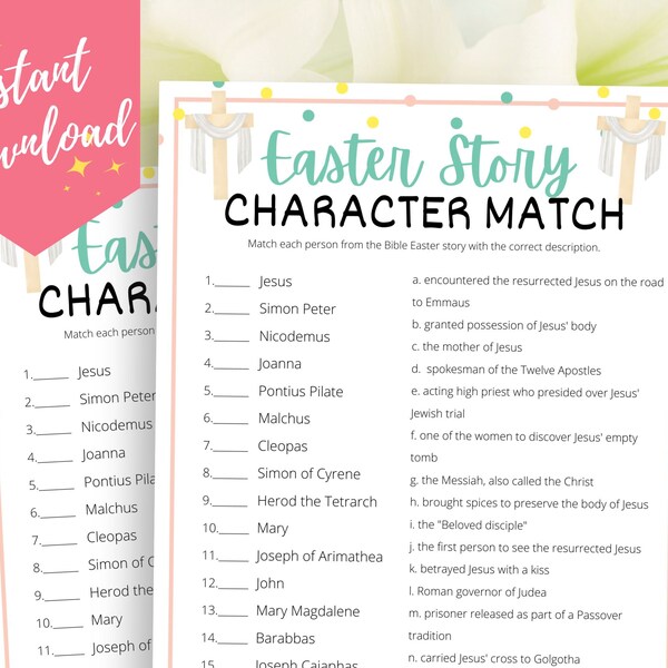 Bible Candy Match Game - Etsy