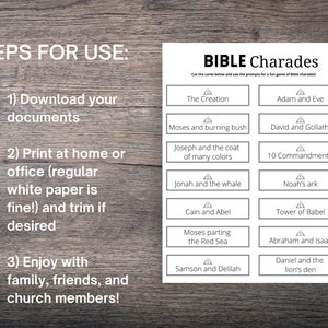 Bible 20-game MEGA Bundle, Fun Bible Games for Bible Study, Youth Group ...