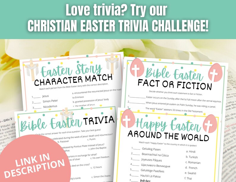 Bible Easter Word Scramble Game Religious Easter Printable - Etsy