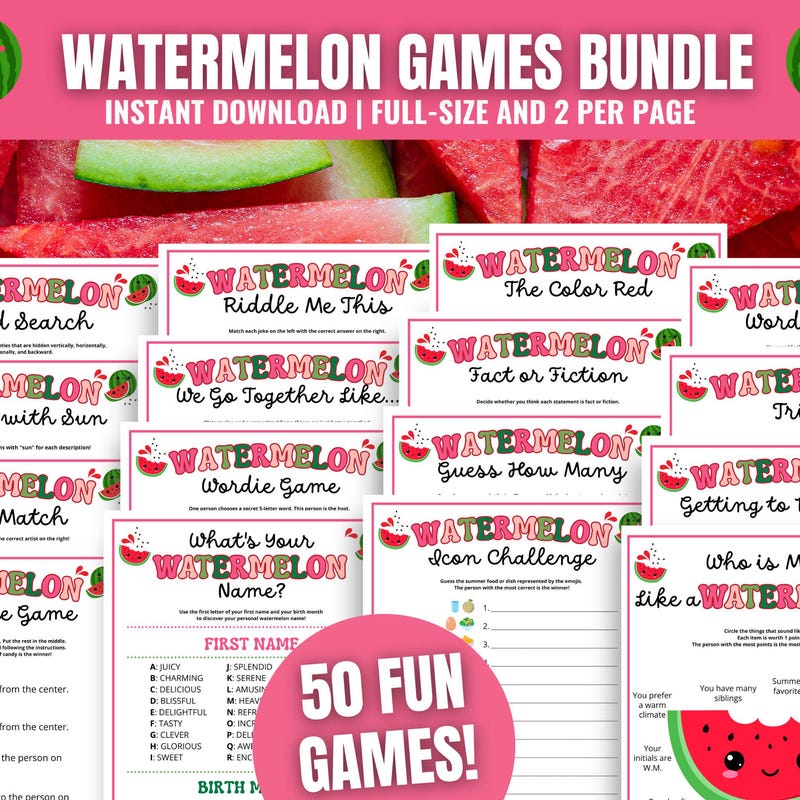 Watermelon Party - Etsy