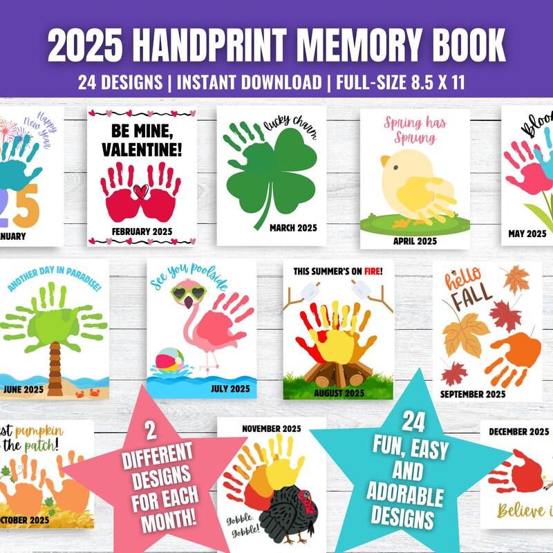 Handprint Keepsake - Etsy