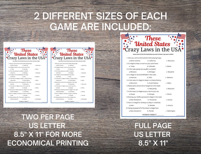 Memorial Day Games MEGA Bundle: 50+ Printable Activities and ...
