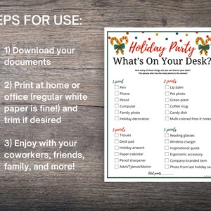 Holiday Office Party Games MEGA Bundle: 50 Games, Activities and ...