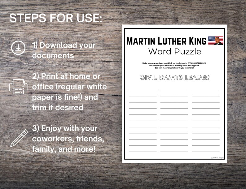 Martin Luther King Jr Day Games Bundle: 40 Activities and Icebreakers ...