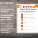 Fall Candy Dice Game: Fun Autumn Party Activity (digital Download) - Etsy