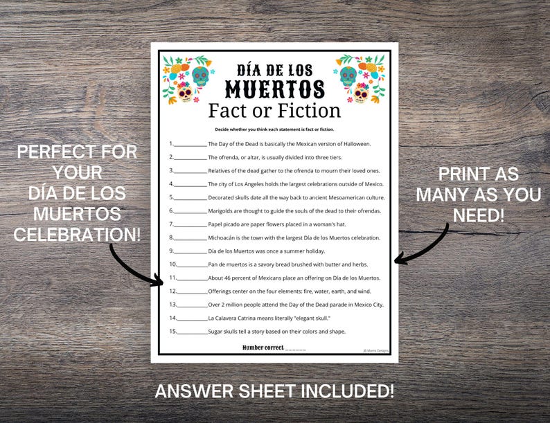 Día De Los Muertos Party Games: 45 Day of the Dead Family Activities ...