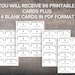 100 Bible Pictionary Cards, Printable Bible Pictionary Cards, Christian ...