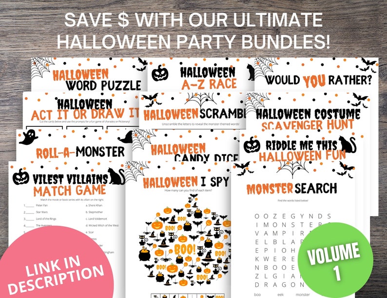 Halloween Candy Match Game Candy Slogan Trivia Game - Etsy