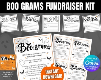 Editable Halloween Candy Gram Fundraiser Flyer Halloween - Etsy