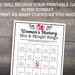 Women's History Month Mix & Mingle Bingo Game, Women's History Month ...