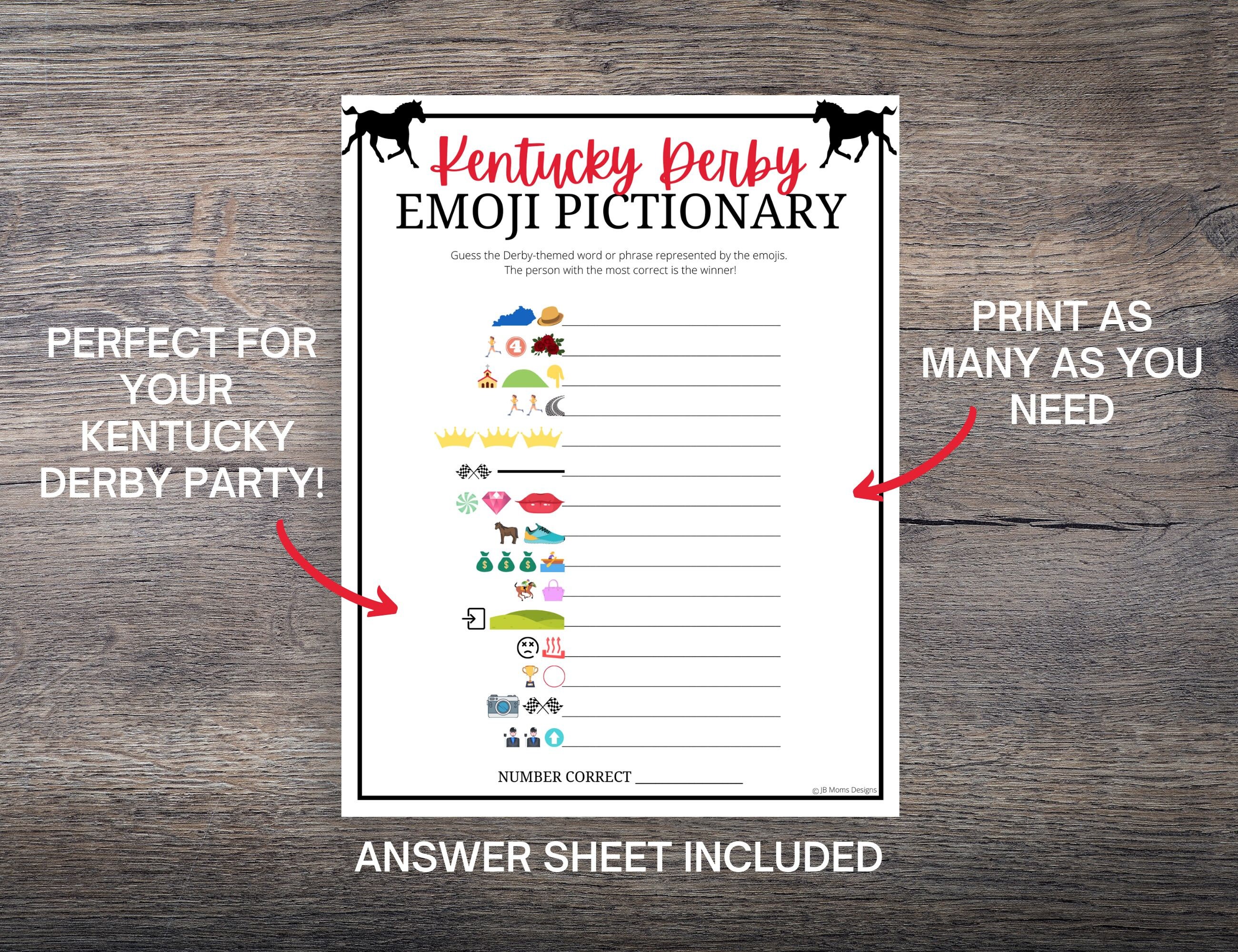 Kentucky Derby Emoji