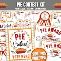 Printable Pie Banner, Pie Garland, Thanksgiving Decorations, Fall ...