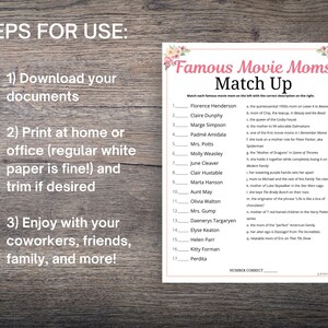 Mother’s Day Trivia Games BUNDLE, Mothers Day Games for Brunch ...