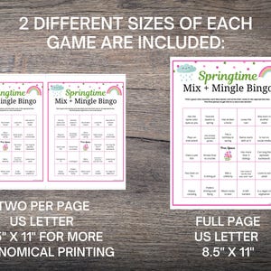 Spring Games MEGA BUNDLE, Spring Party Games, Spring Activity Sheets ...
