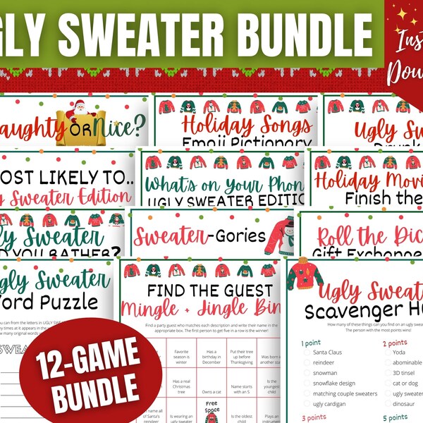 Ugly Sweater Party - Etsy