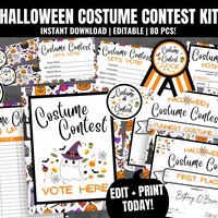 Editable Halloween Costume Award Certificate (digital Download) - Etsy