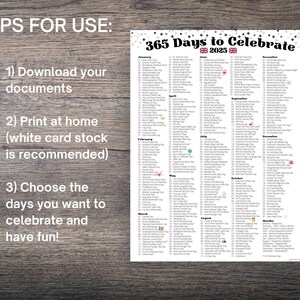 365 UK Days to Celebrate, 2025 National Fun Days Calendar, Social Media ...