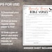 Scary Bible Verses Printable Game, Christian Halloween Games, Halloween ...