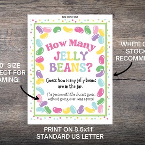Guess How Many Jelly Beans, How Many Jellybeans in the Jar, Spring ...