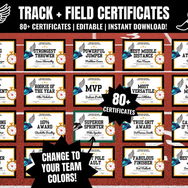 Track and Field - Etsy