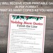 Christmas Movie Quotes Game: Holiday Party Activity (digital Download ...