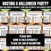Editable Halloween Party Sign up Sheet (digital Download, Template) - Etsy