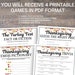 Thanksgiving TRIVIA BUNDLE Thanksgiving Party Games for - Etsy