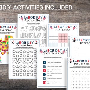 Labor Day Games Bundle: 45 Patriotic Party Activities and Icebreakers ...