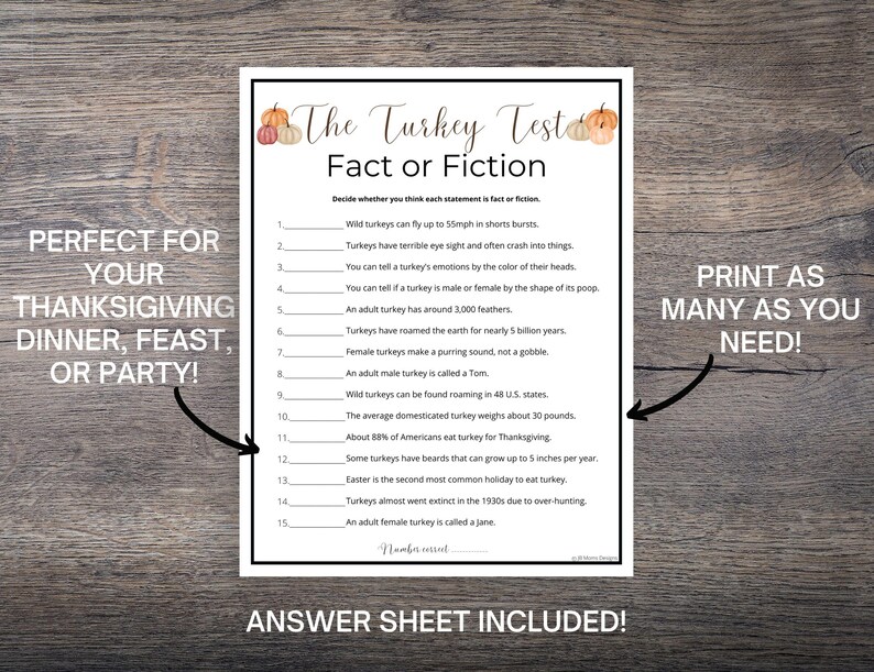 Thanksgiving Games Bundle: 72 Fun Activities and Icebreakers (instant ...