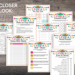 Fiesta Party Games: 30 Game MEGA Bundle (printable) - Etsy