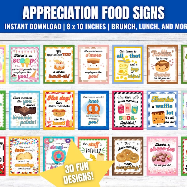 Employee Appreciation Lunch Flyer - Etsy