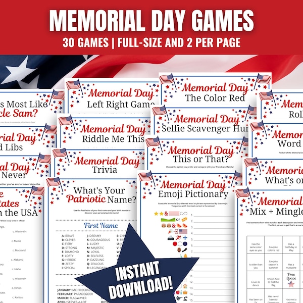Memorial Day - Etsy