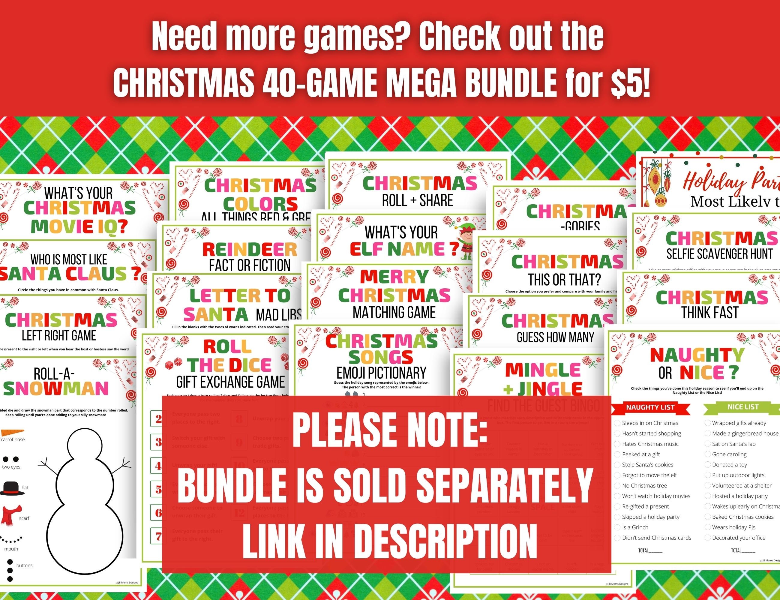 Christmas Left Right Game: Fun Holiday Party Icebreaker Activity ...