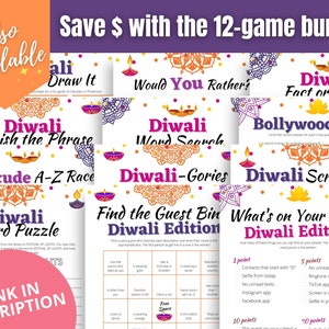 Diwali Candy Dice Game for Kids, Teens, & Adults, Fun Diwali Party Game ...